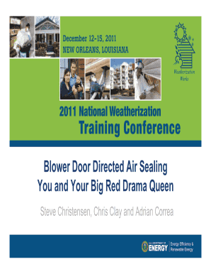 Fillable Online waptac Blower Door Air Sealing - WAPTAC - waptac Fax ...