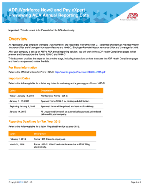 Fillable Online ADP Workforce Now and Pay eXpert Fax Email Print ...