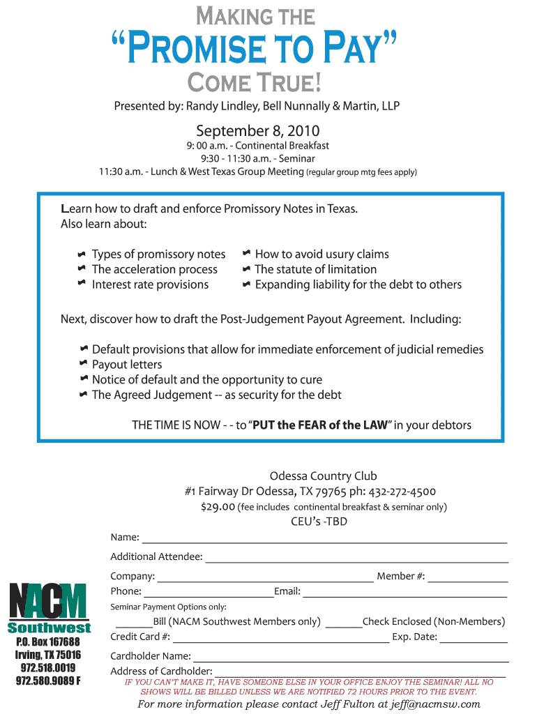 Fillable Online Presented by Randy Lindley Bell Nunnally Martin LLP Fax ...