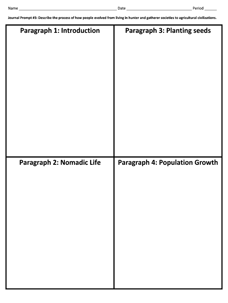 Fillable Online Paragraph 1 Introduction Paragraph 3 Planting seeds Fax ...