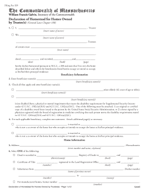 Fillable Online sherbornma Filing Fee 35 The Commonwealth of ...