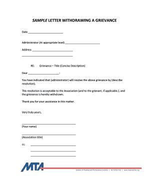 Fillable Online massteacher HO6-12 Sample Letter Withdrawing A ...
