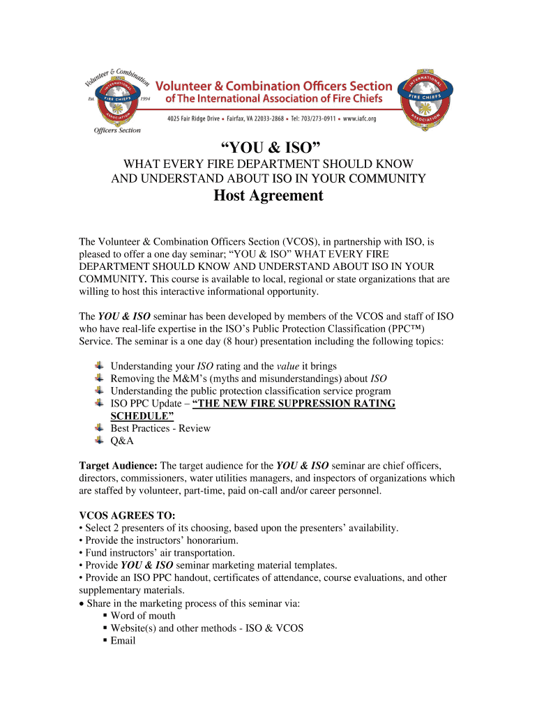 Fillable Online iafc YOU ISO - IAFC - iafc Fax Email Print - pdfFiller