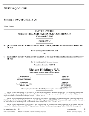 Fillable Online Section 1 10Q (FORM 10Q) Fax Email Print - pdfFiller