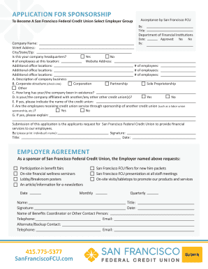 Fillable Online Apply - San Francisco Federal Credit Union Fax Email ...