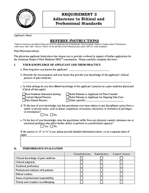 Fillable Online abpm REQUIREMENT 3 Fax Email Print - pdfFiller