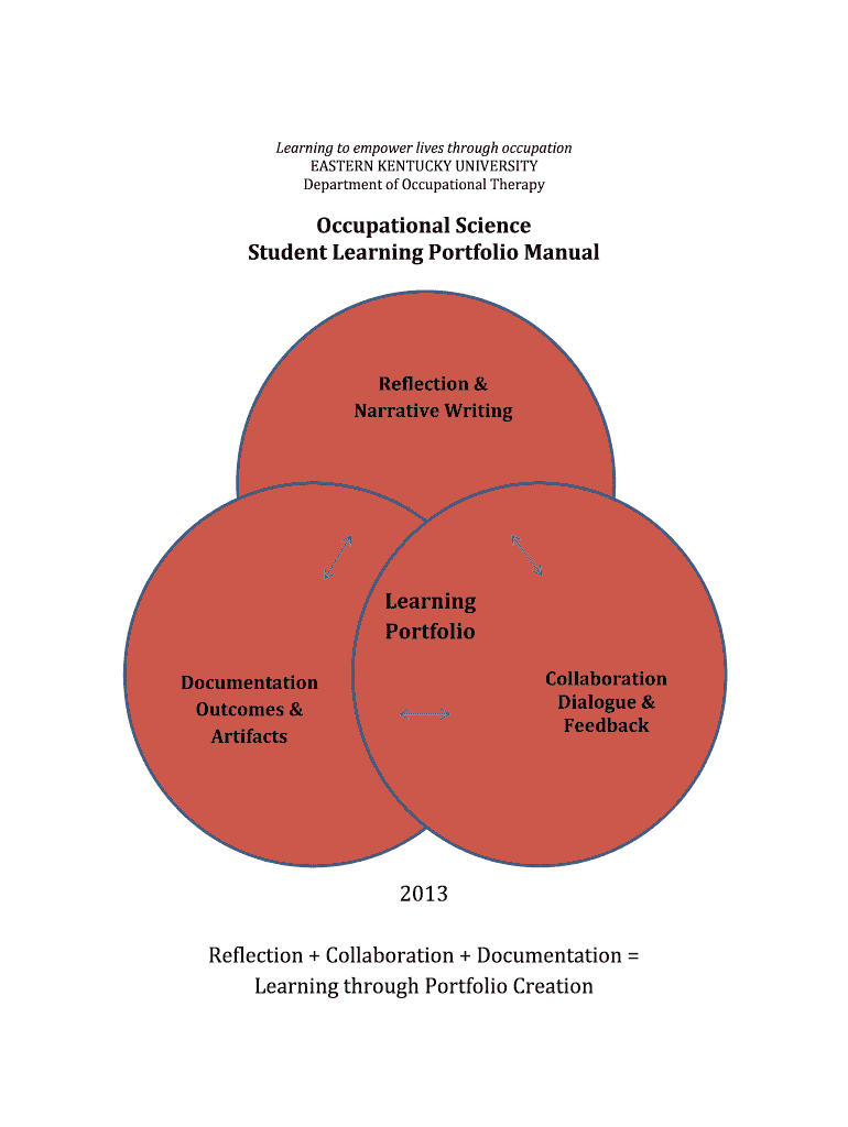 Fillable Online EASTERN KENTUCKY UNIVERSITY Department - Occupational therapy Fax Email Print ...