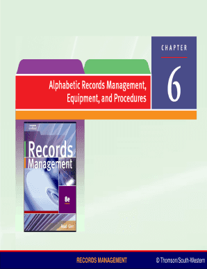 Fillable Online Alphabetic Records Management Fax Email Print - pdfFiller