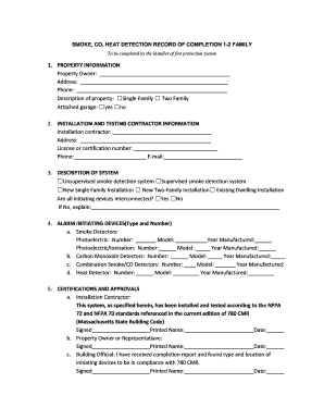 Fillable Online frcog Record of Completion 1-2family printable form ...