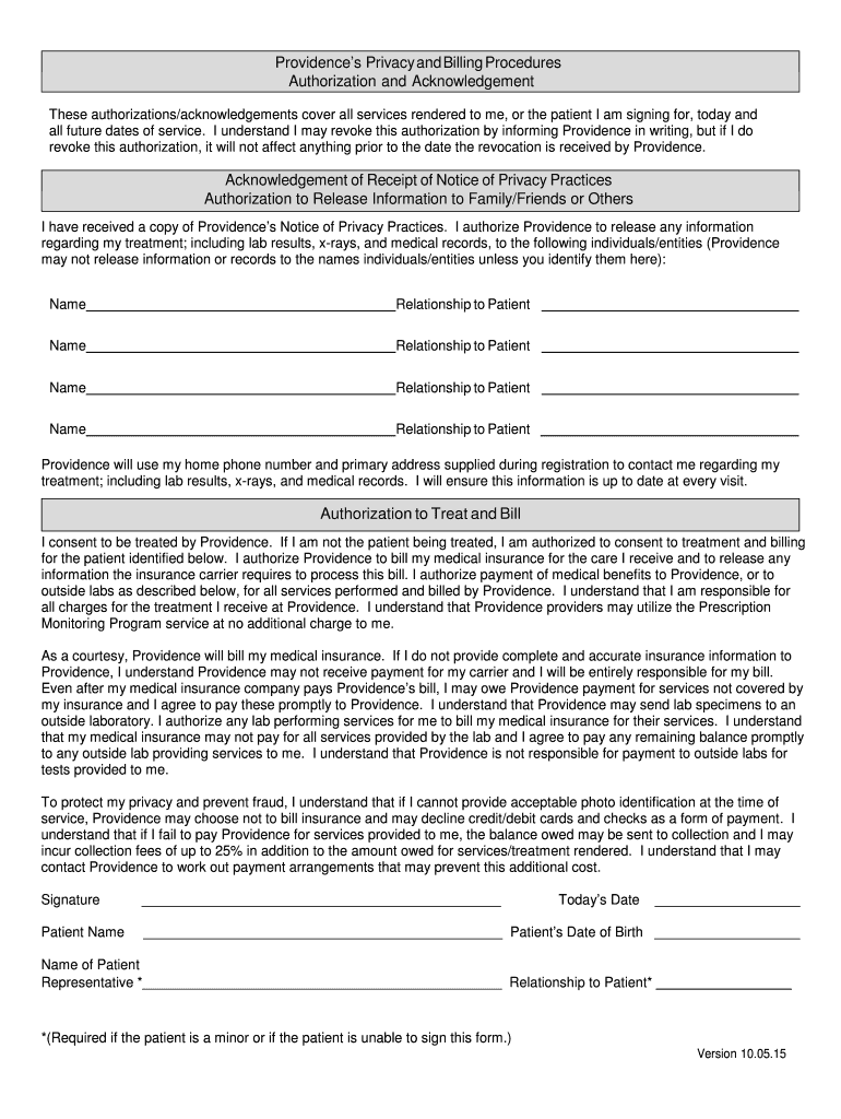 Fillable Online NextCare Consent Form 7232012docx Fax Email Print ...