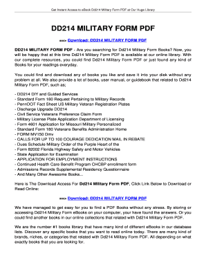 Fillable Online Dd214 military form pdf - tolianbiz Home Fax Email ...