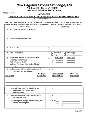 Fillable Online Producer #3837 Fax Email Print - pdfFiller