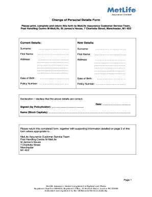 Fillable Online metlife co Benefit Payment Mandate Form - Member ...