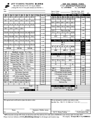 Jitt Yi Sheng Trading - Fill Online, Printable, Fillable, Blank | pdfFiller