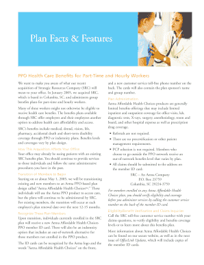 Fillable Online Plan Facts & Features Fax Email Print - pdfFiller