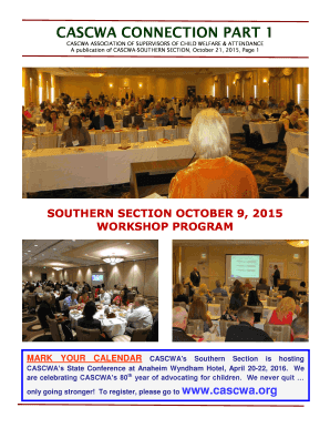 Fillable Online CASCWA CONNECTION PART 1 Fax Email Print - pdfFiller