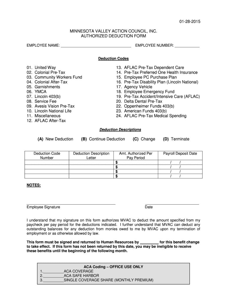 Fillable Online mnvac MINNESOTA VALLEY ACTION COUNCIL INC AUTHORIZED ...