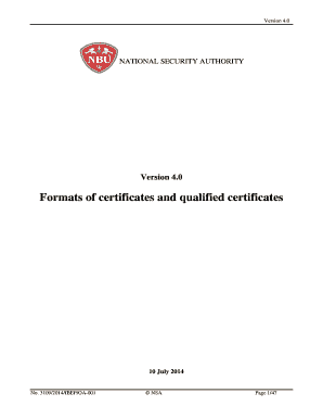 Fillable Online Qualified Certificate Formats Fax Email Print - pdfFiller