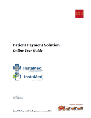 Fillable Online Patient Payment Solution - InstaMed Fax Email Print ...