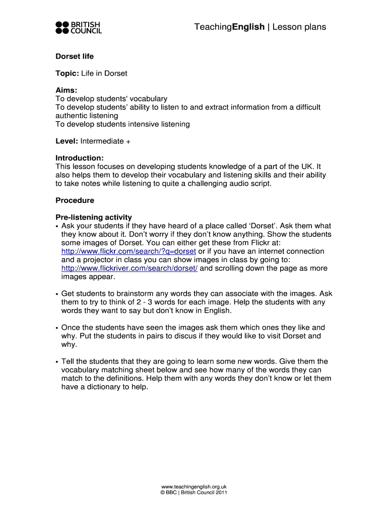 Fillable Online Dorset life Fax Email Print - pdfFiller
