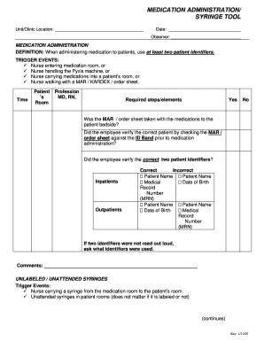Fillable Online MEDICATION ADMINISTRATION SYRINGE TOOL - LWW Fax Email ...