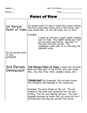 Fillable Online Point of View - Downey Unified School District Fax ...