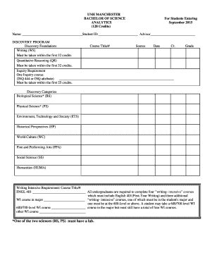 Fillable Online manchester unh Discovery Foundations - manchester unh ...