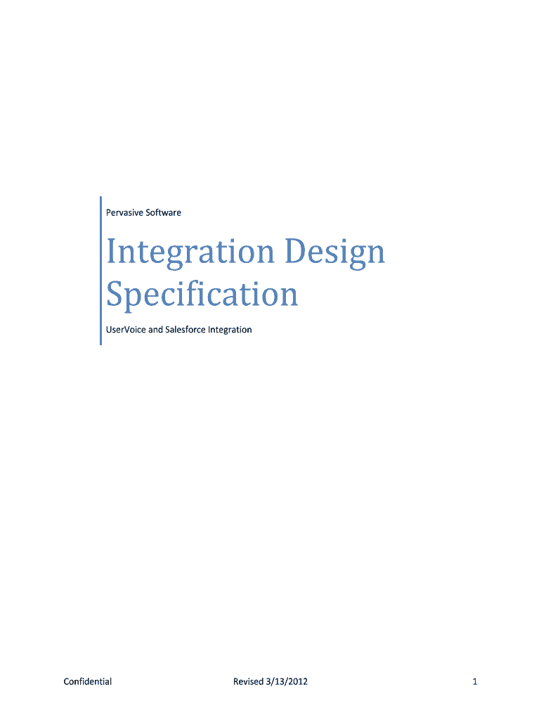 Fillable Online Pervasive Software Fax Email Print - pdfFiller