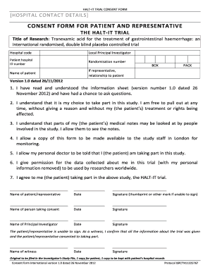 Fillable Online haltit lshtm ac THE HALT IT TRIAL - haltit lshtm ac Fax Email Print - pdfFiller