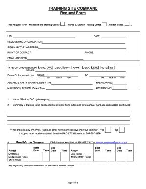 Fillable Online whfrtc ky Tng Site Request Form - whfrtc ky Fax Email ...