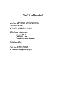 Fillable Online kipphouston School Name KIPP INTREPID PREPARATORY ...