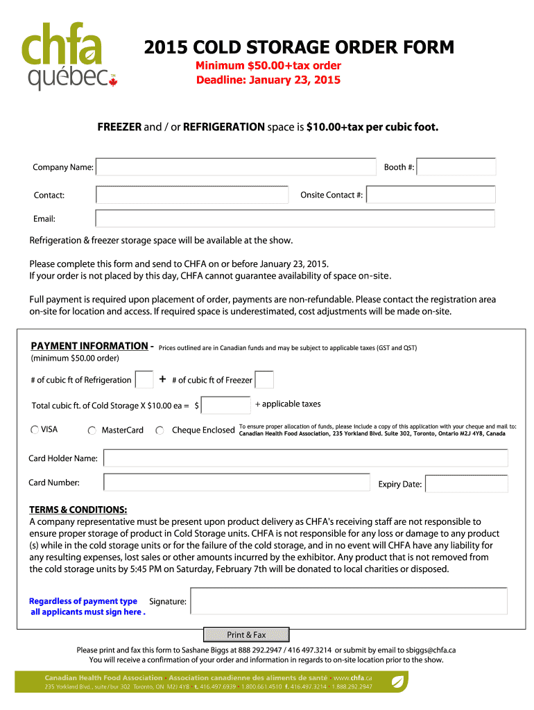 Fillable Online FOOD SAMPLING FORM - CHFA Fax Email Print - pdfFiller
