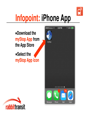 Fillable Online Infopoint: iPhone App Fax Email Print - pdfFiller