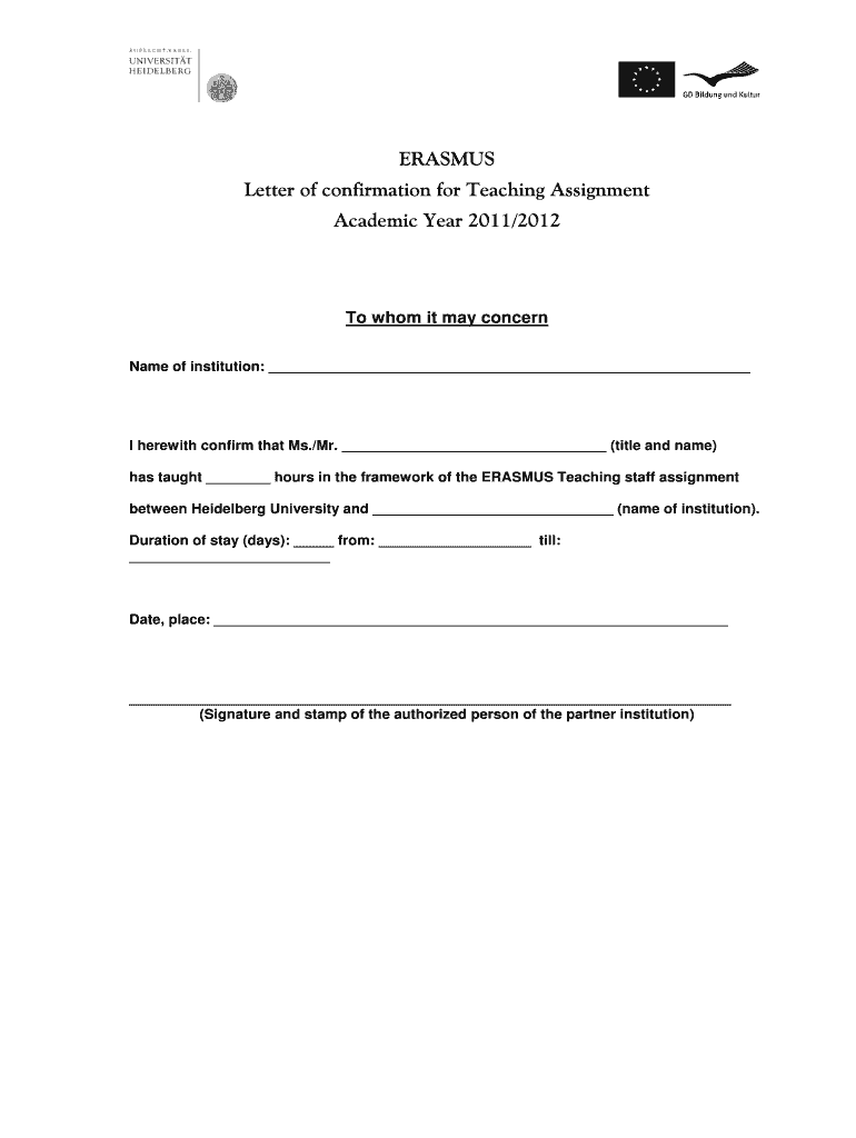 Fillable Online eu uni-hd Letter of Confirmation.doc - eu uni-hd Fax ...