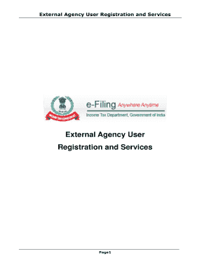 Fillable Online External Agency User Registration and Services Fax ...