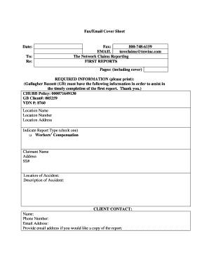 Fillable Online adw FaxEmail Cover Sheet EMAIL tnwclaimstnwinccom To ...