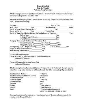 Fillable Online virtualnorfolk Well and Pump Test Data - virtualnorfolk ...