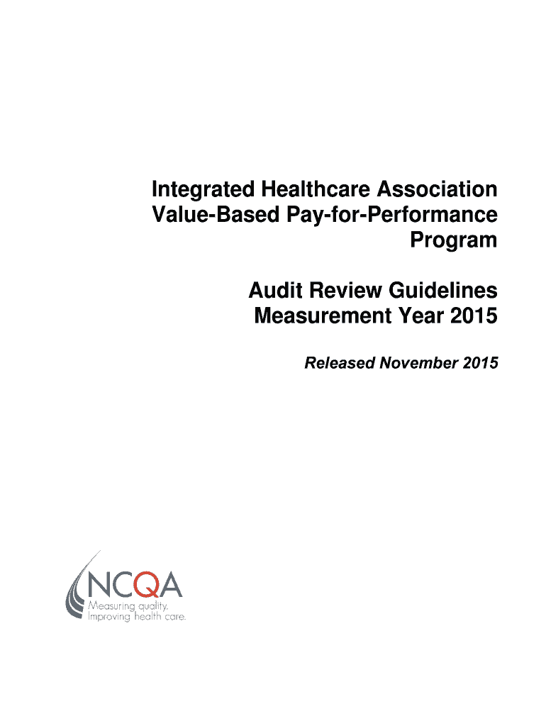 Fillable Online iha Integrated Healthcare Association Fax Email Print ...