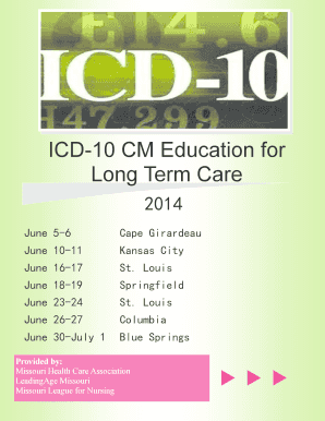 Fillable Online mlnmonursing ICD 10 CM Education for Long Term Care Fax ...