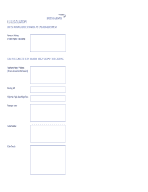 Fillable Online 2615 Reimbursement form 12/30/04 15:58 Page 1 EU ...