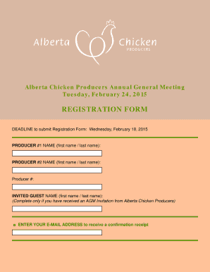 Fillable Online chicken ab REGISTRATION FORM - Alberta Chicken ...