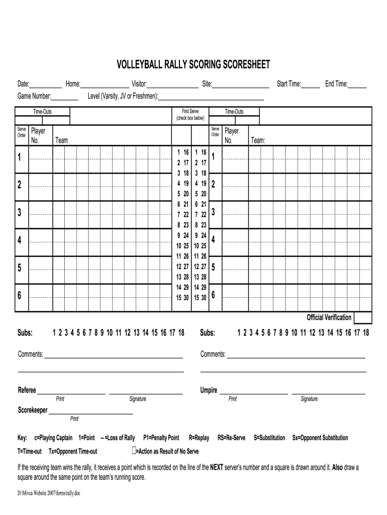Volleyball Scorebook Printable Printable Word Searches