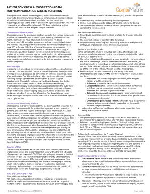 Fillable Online PATIENT CONSENT amp AUTHORIZATION FORM FOR ...