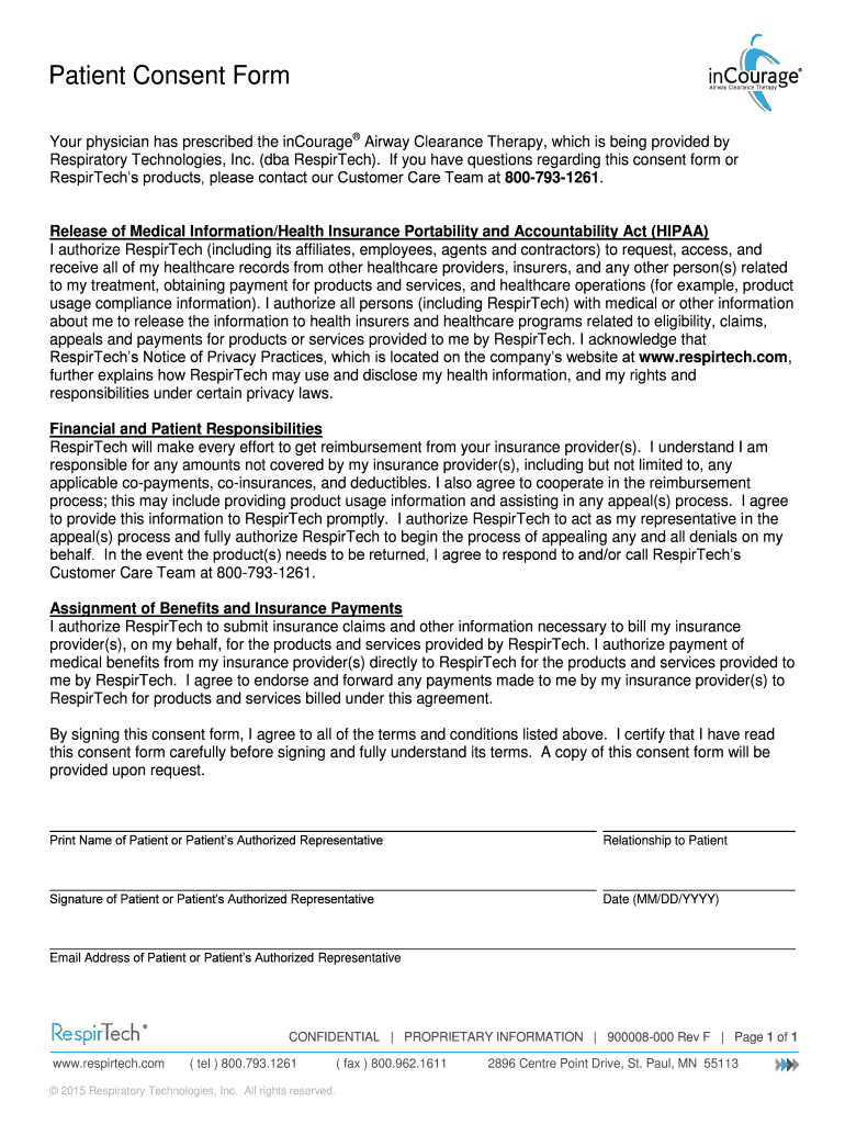 Fillable Online Your physician has prescribed the inCourage Airway ...