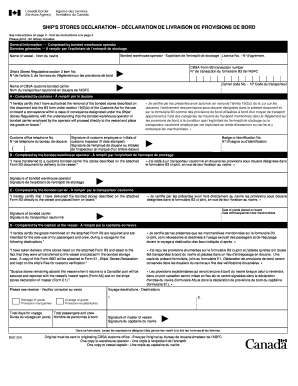 Fillable Online cbsa-asfc gc G: F&&A PUB FORMS ... B6D(04) A351B1.BAK ...