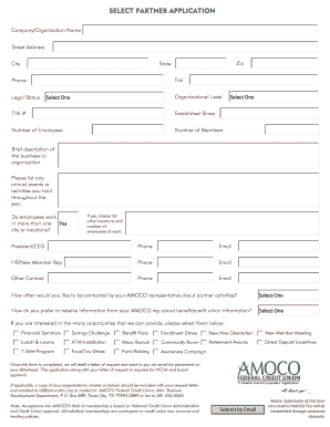 Fillable Online OUR COMMITMENT - Amoco Federal Credit Union Fax Email ...