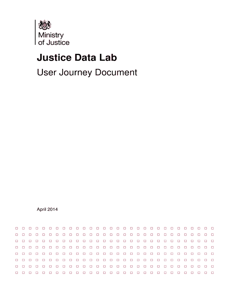 Fillable Online Justice Data Lab User Journey Document Fax Email Print - pdfFiller