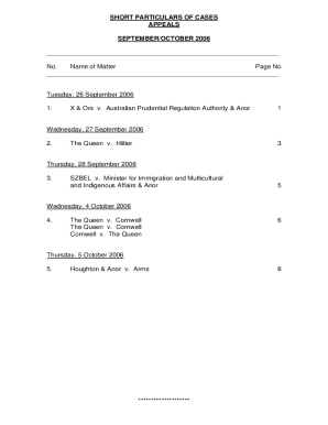 COR Application - Part 1 Doc Template | pdfFiller