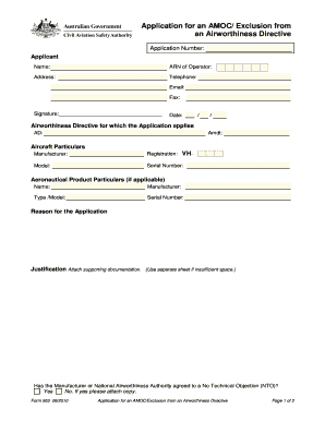 Fillable Online casa gov form 953 Fax Email Print - pdfFiller