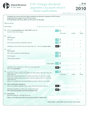 Fillable Online ird govt IR 8D Fax Email Print - pdfFiller